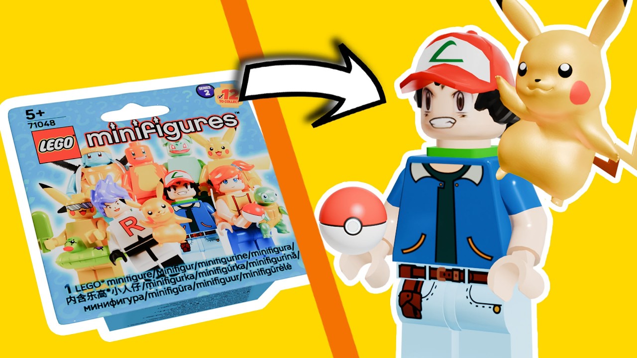 Unboxing All 20 LEGO Pokémon Minifigures! Which One Is Your Favorite ...