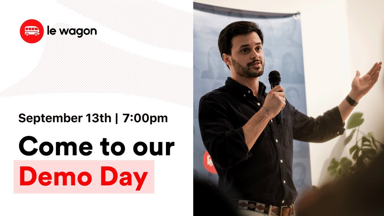 Coding Bootcamp Lisbon | 7 apps developed at Le Wagon Lisbon - Demo Day Batch #293 - YouTube