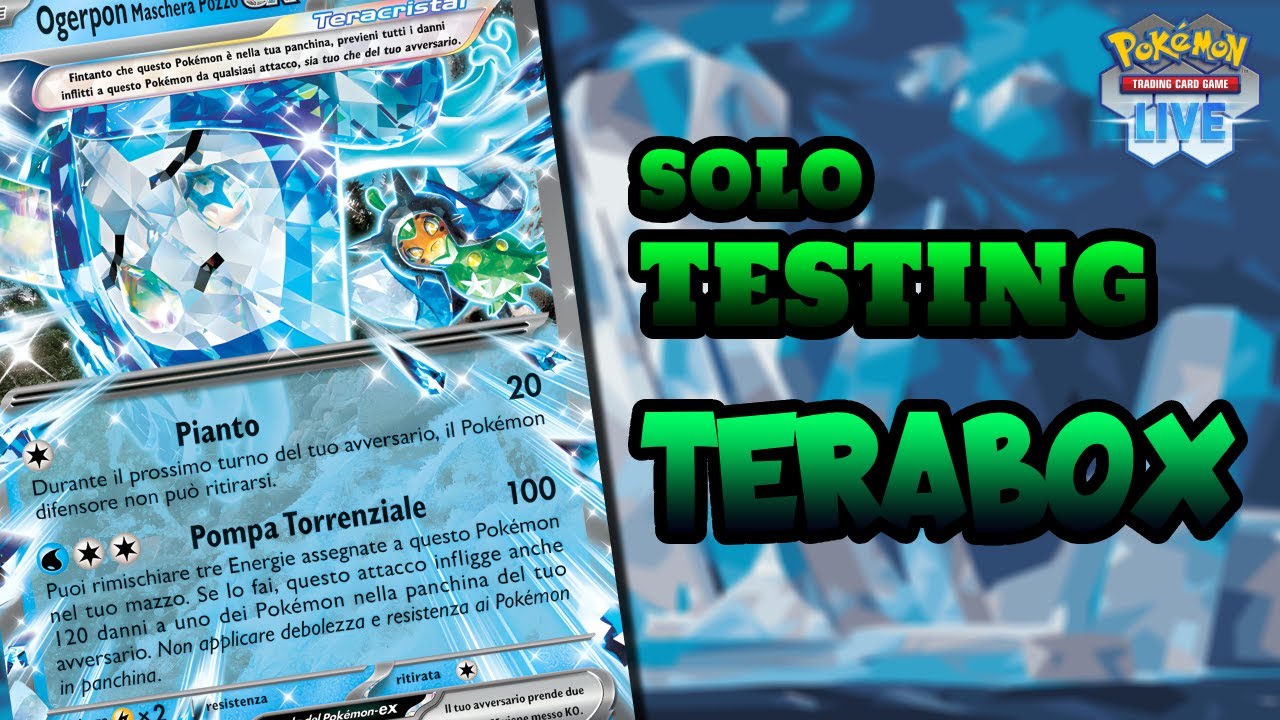 Un'ora intera di testing con TERA BOX! - [Pokémon TCG🇮🇹] - YouTube