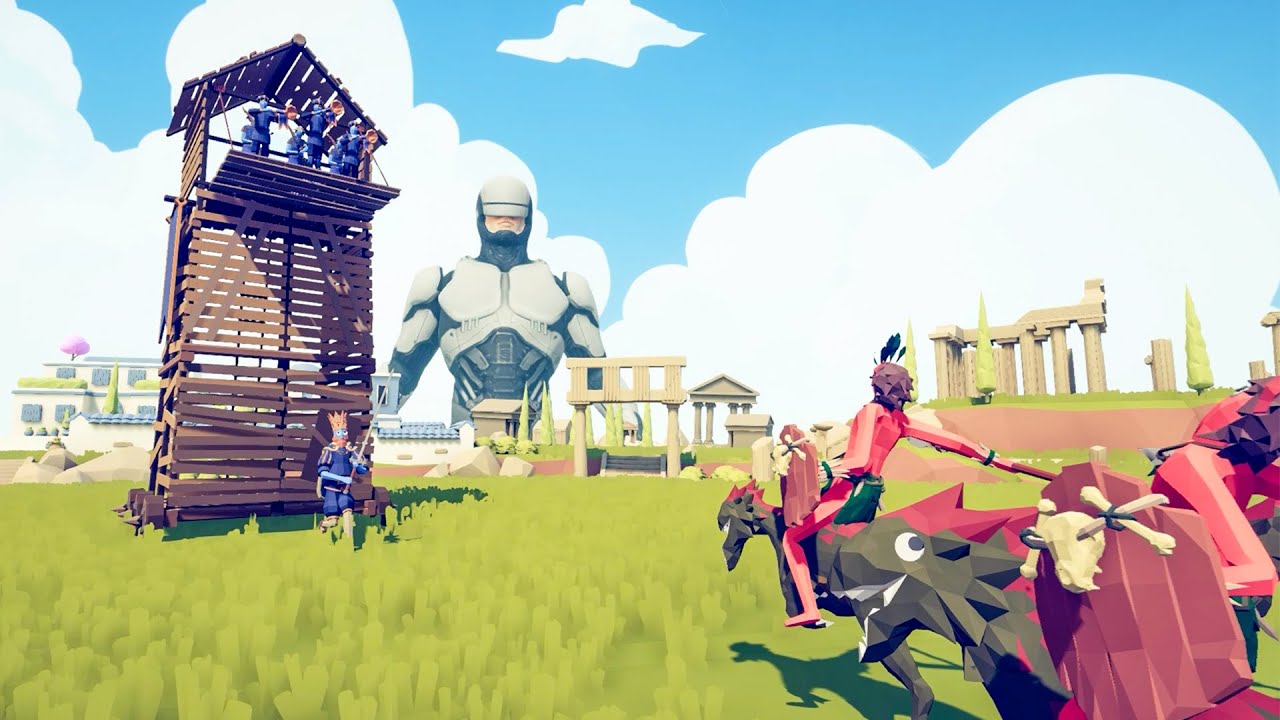 KING OF TOWER vs SECRET UNITS 🗼🤴 | TABS - Totally Accurate Battle ...