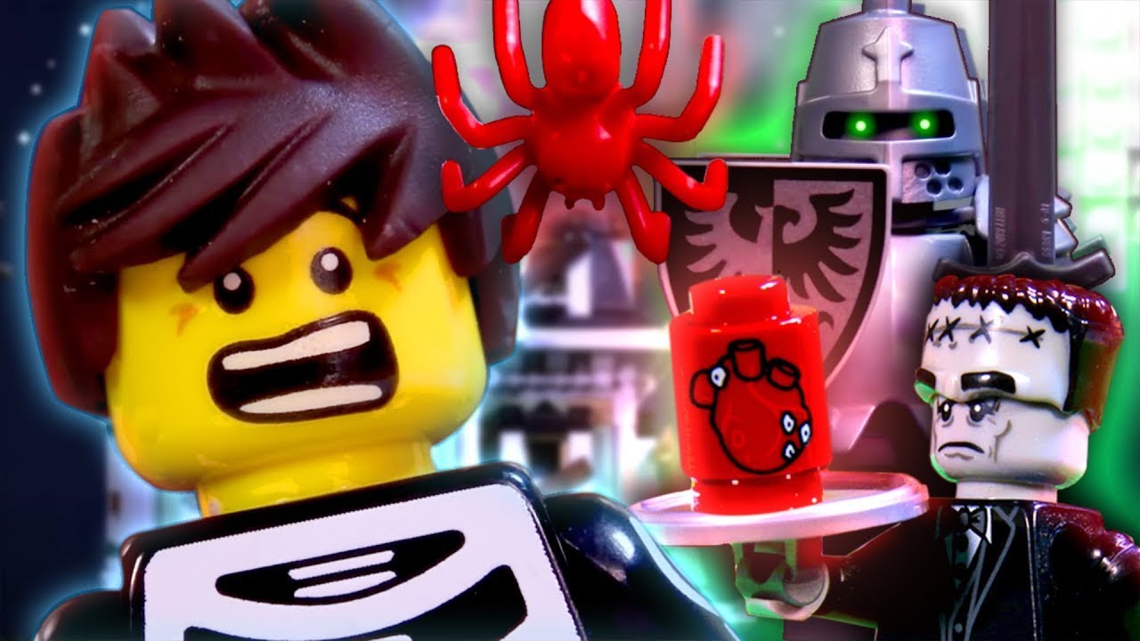 LEGO Haunted House Fail STOP MOTION LEGO Billy's Haunted House ...
