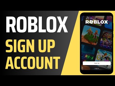 How to Sign Up Roblox Account on Android - YouTube