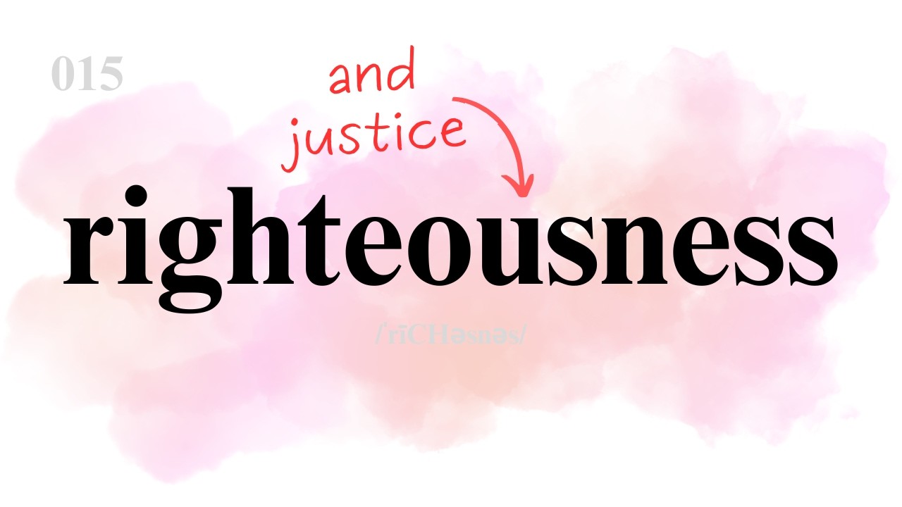 How Does God's Righteousness Work? - YouTube