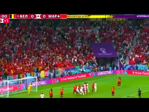 Belgium vs Morocco (0-2)/ Belgium vs Morocco match highlight/ Rx Rifat Offical - YouTube