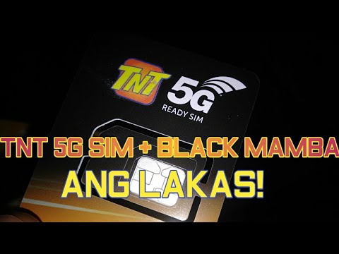 TNT 5G SIM SOBRANG LAKAS SA BLACK MAMBA😲 - YouTube
