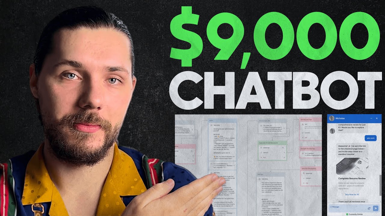 The $9k Chatbot for a Startup (Client Case Study) - YouTube