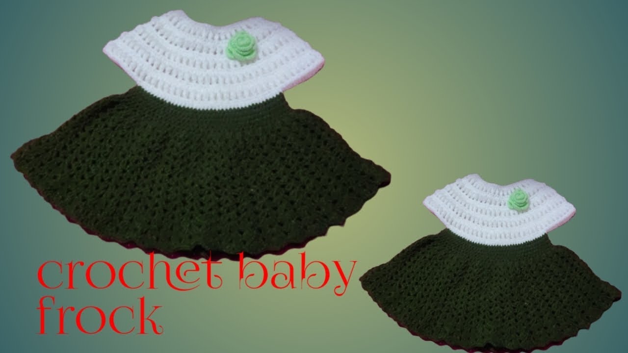 crochet baby frock|| easy to patterns|| beautiful baby frock || new ...