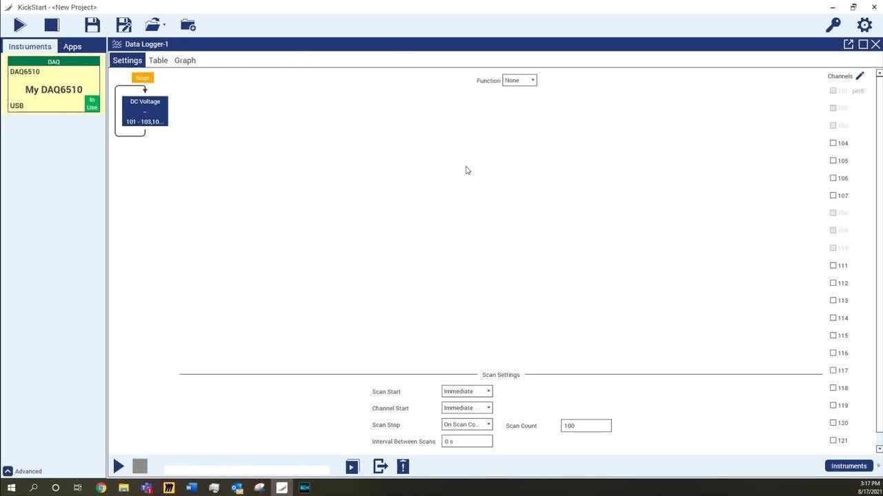How to Use the Keithley KickStart Software DataLogger App - YouTube