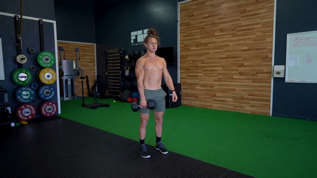 DB Single Arm RDL To Bent Over Row - YouTube