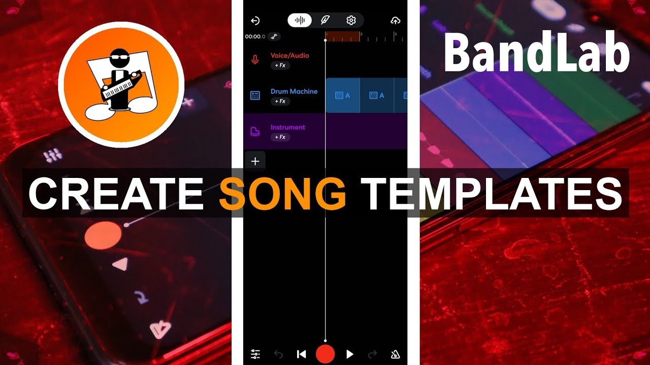 How to create a project template in Bandlab - YouTube