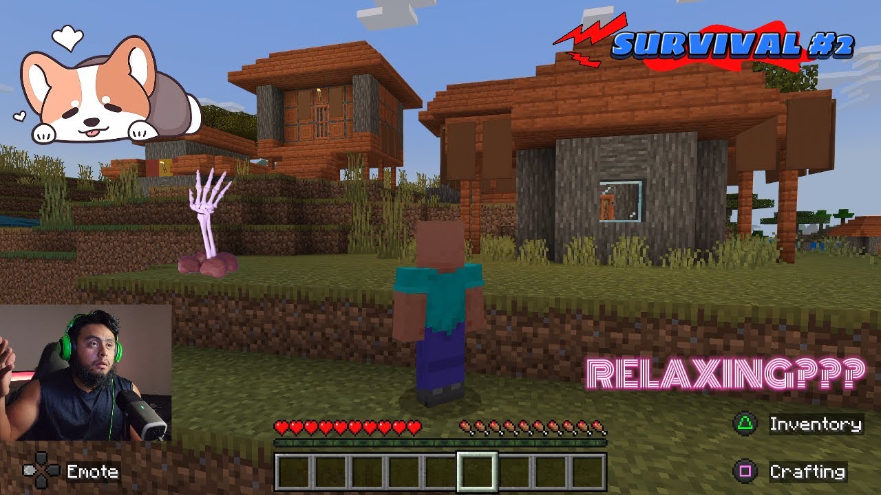 [RELAXING] VILLAGE AND MINING TIME!!! - MINECRAFT SURVIVAL #2 (ASMR????) - YouTube