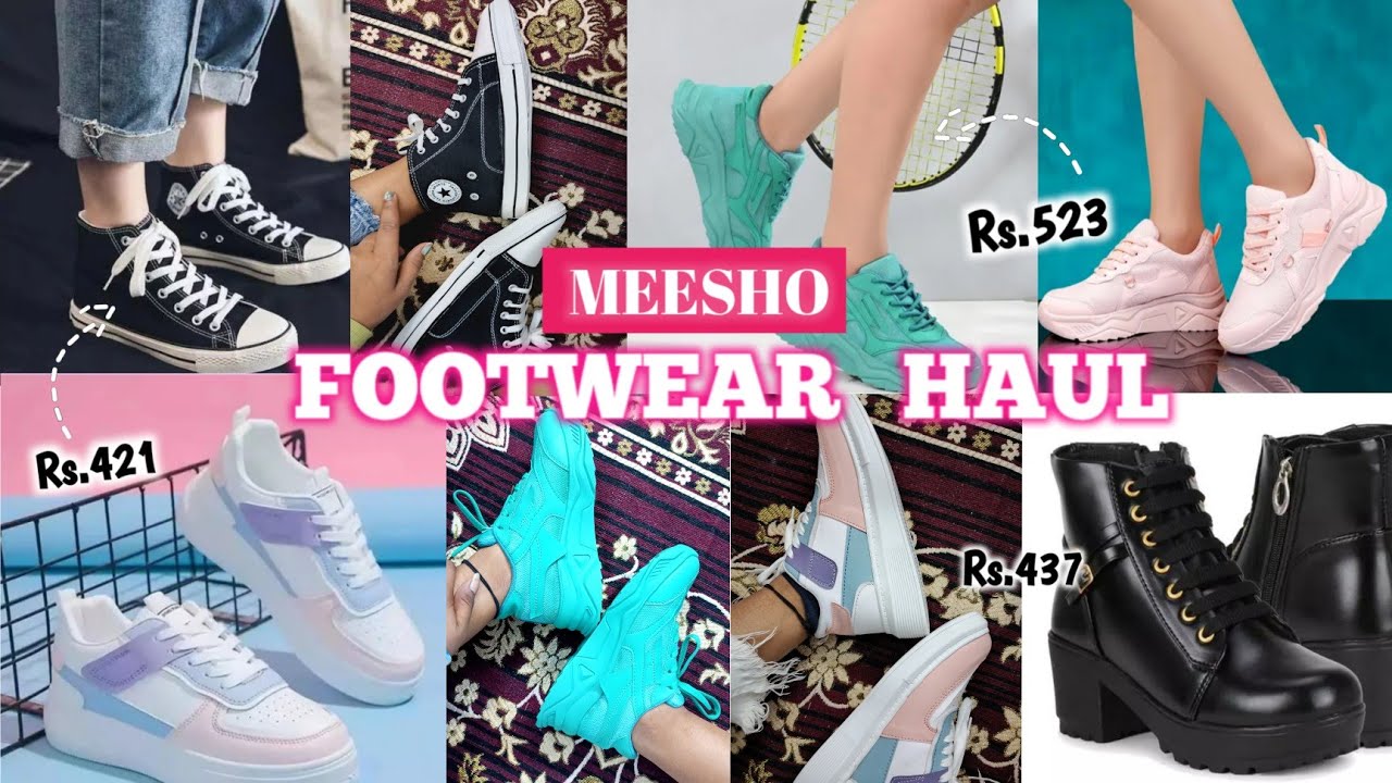 Meesho Shoes Haul || Footwear Haul || Meesho Boots, Sneakers, Casual # ...