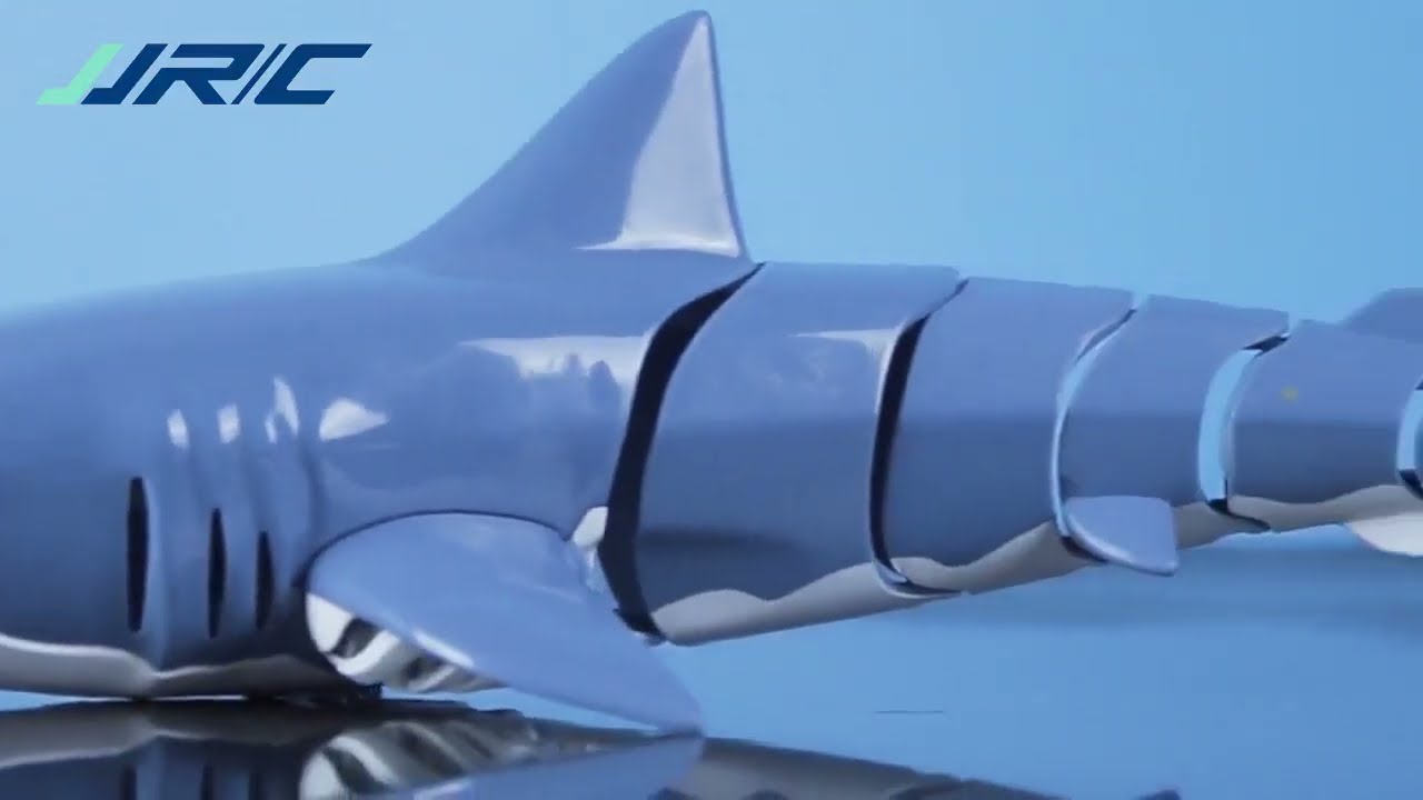 Mini RC Shark JJRC S10 RC Boat Toy Simulation Animal Swimming Pool Fish ...