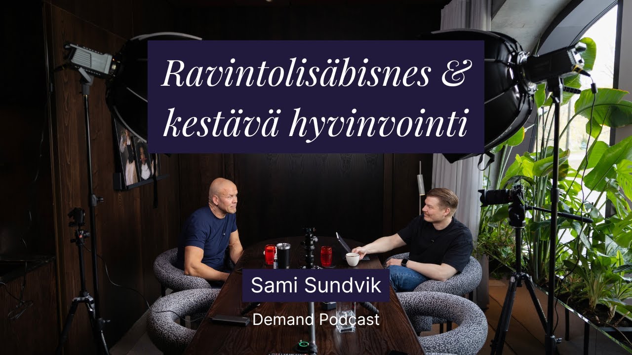 Ravintolisäbisnes & kestävä hyvinvointi w/ Sami Sundvik (4K) - YouTube