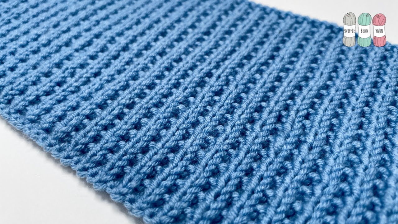 How to Knit the Broken Rib Stitch - YouTube