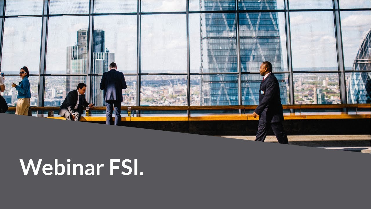 [EN] Webinar FSI - The platform of choice of renowned FSI organizations ...