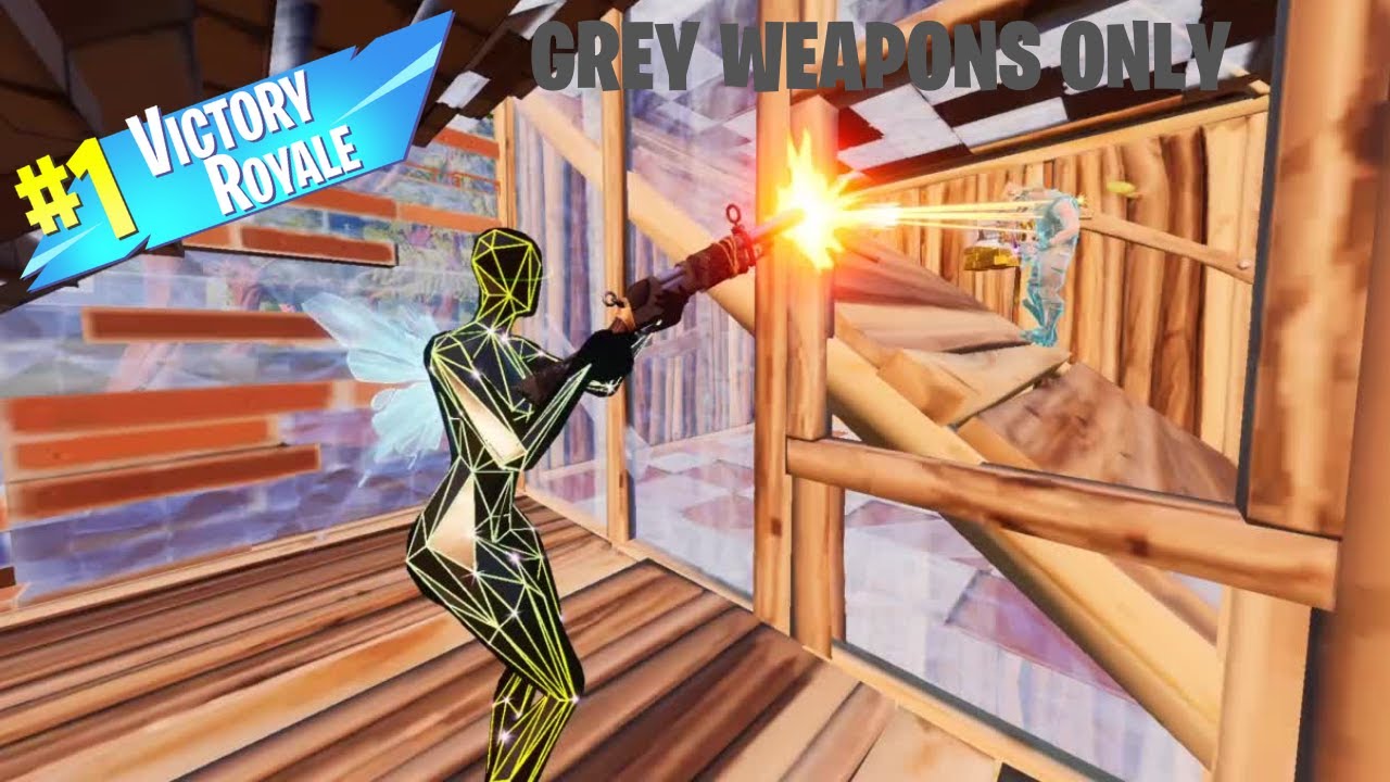 |FORTNITE| Grey Weapons Only Challenge - YouTube