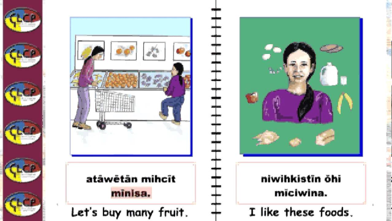 Let's Go Buy Food - Plains Cree Storybook - YouTube