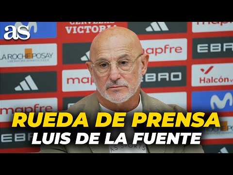 RUEDA DE PRENSA de LUIS DE LA FUENTE: CONVOCADOS, CEUTA, BALÓN DE ORO...