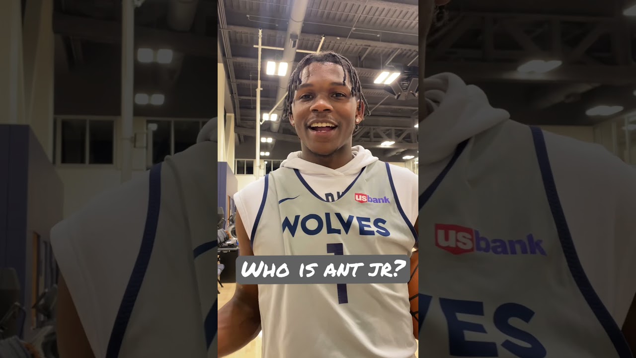 Get to Know Ant Jr! 🐶 #timberwolvesallaccess - YouTube