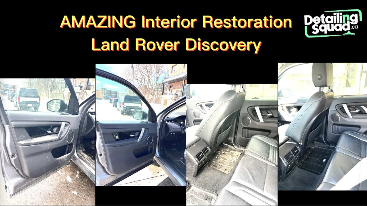 Land Rover Discovery Full Interior Restoration - Step by Step - YouTube