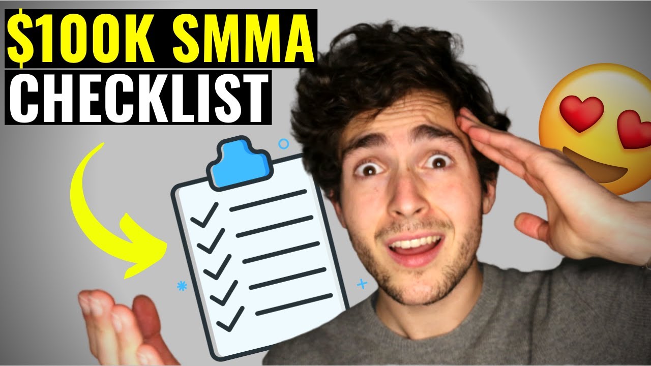 Ultimate SMMA Checklist: 4 Steps to Build a $100,000 SMMA - YouTube