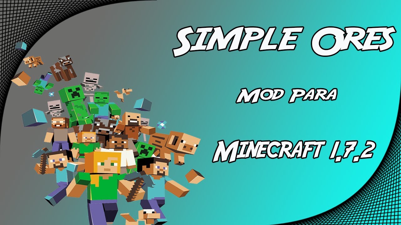 Simple Ores Mod Para Minecraft 1.7.2 - YouTube