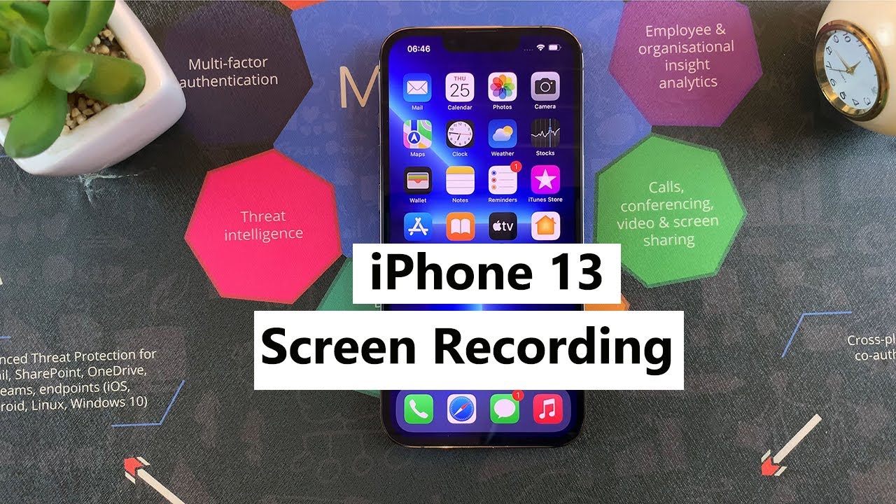 How To Screen Record On iPhone 13 - YouTube