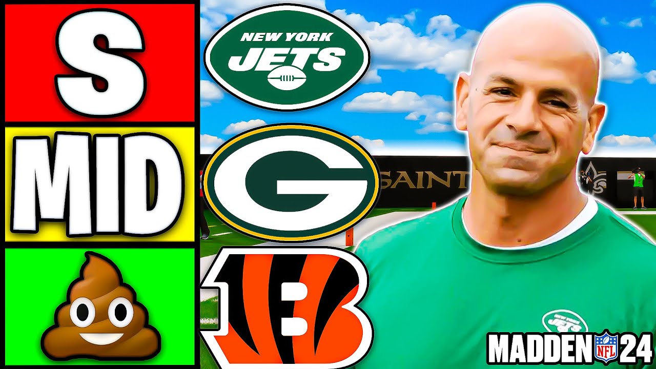 Ranking THE BEST Offensive Playbooks in Madden 24 - YouTube