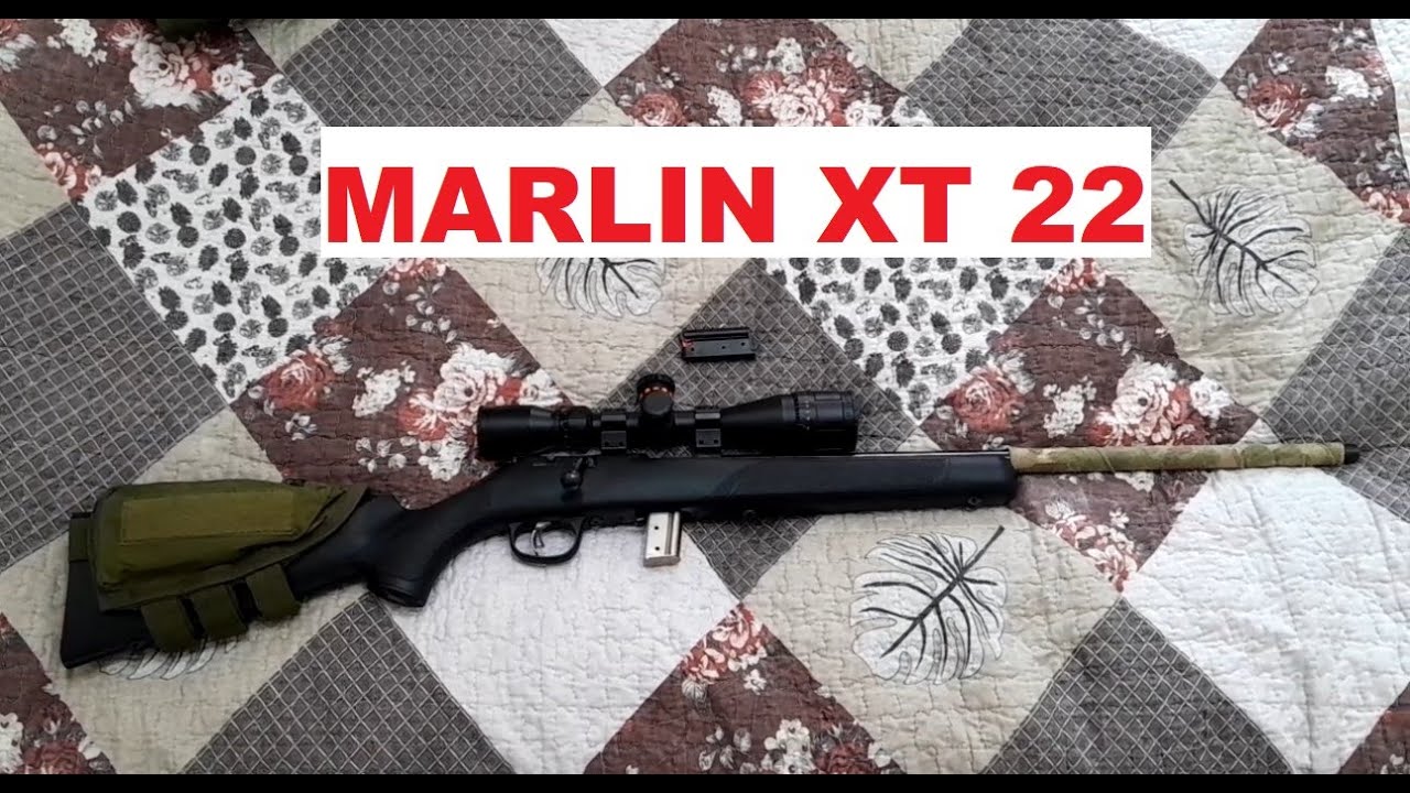 .22 LR (22 cal) Rifle Review (Marlin XT-22) - YouTube