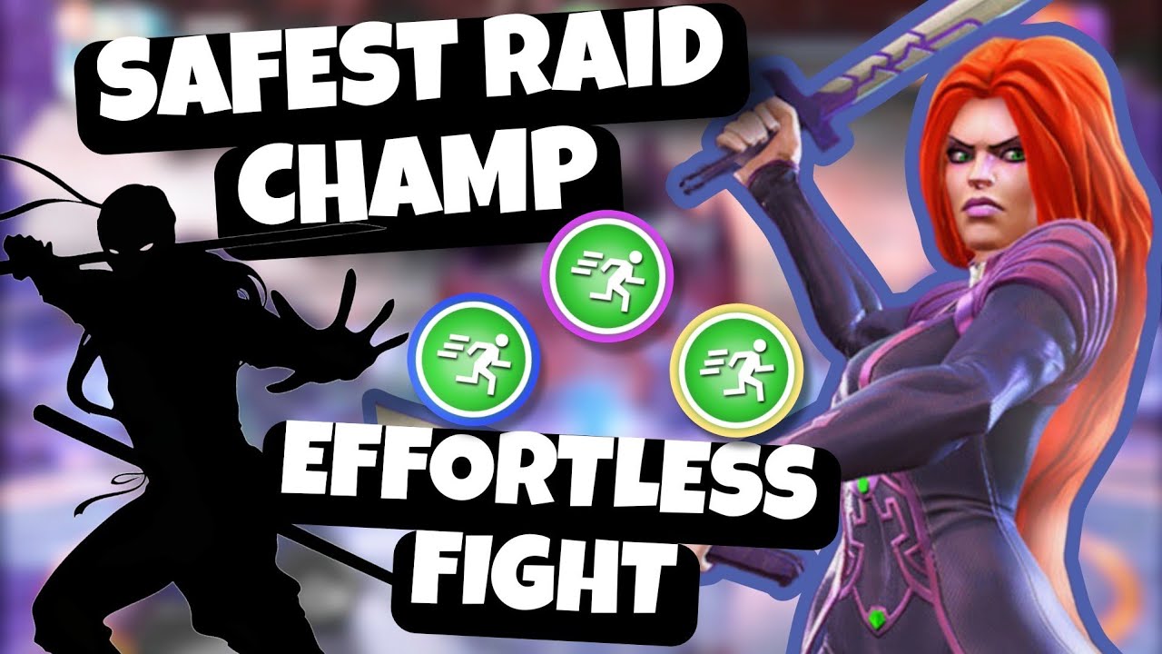 I LITERALLY CAN'T GET HIT even if I wanted to | MCOC RAIDS - YouTube