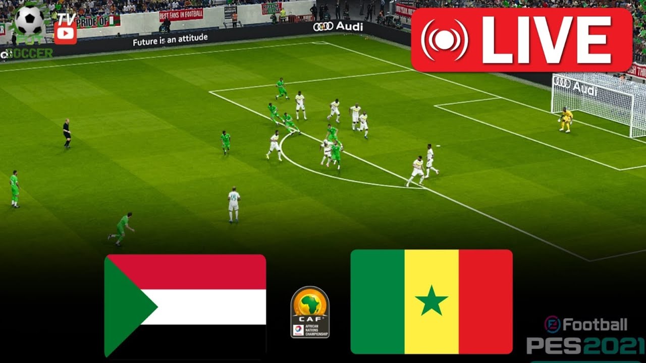Sudan vs Senegal LIVE 🔴 World Championship CAF ⚽ LIVE Match Now ...