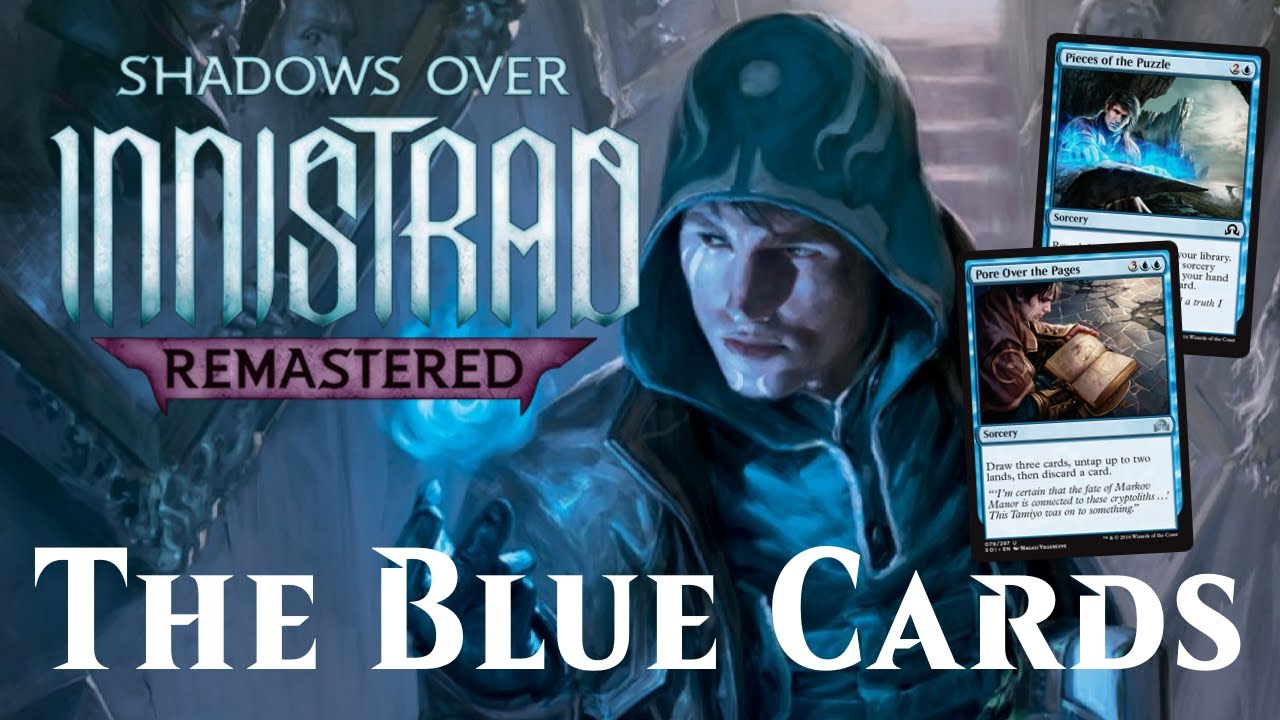 💧Shadows Over Innistrad Remastered - The Blue Cards💧 - YouTube