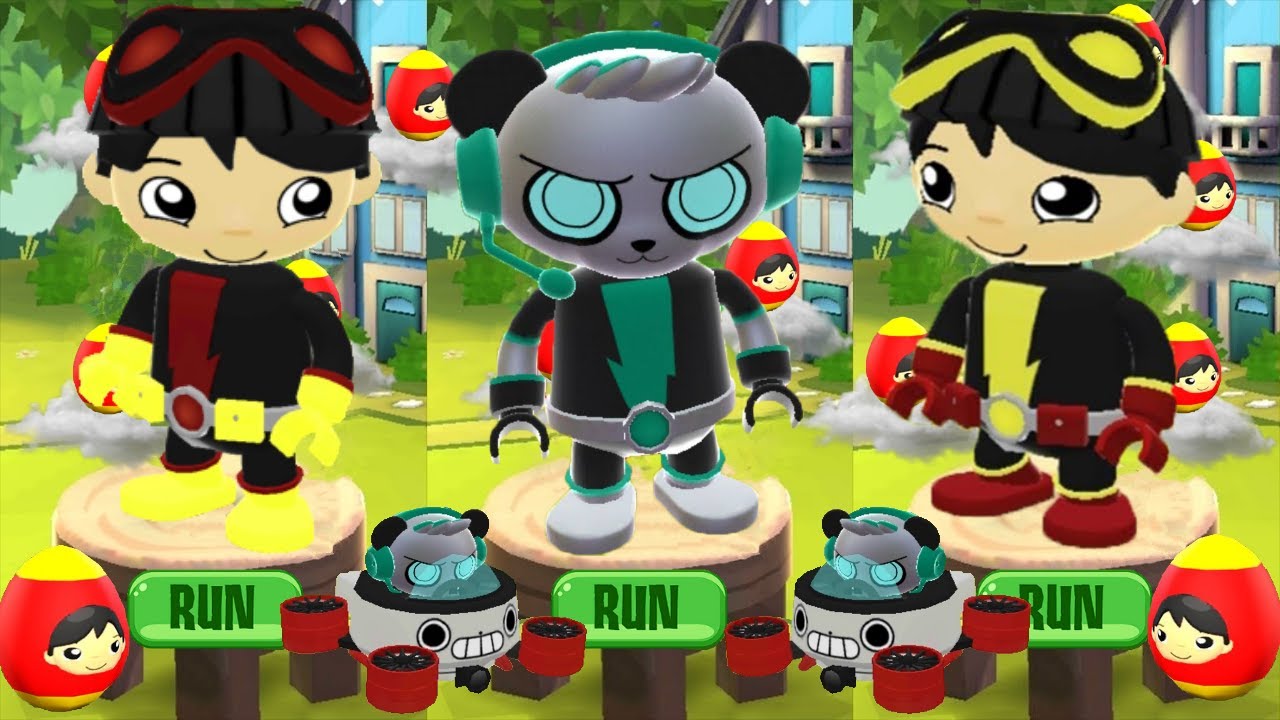Tag with Ryan - Spy Robo Combo Panda vs Super Spy Ryan vs RoboBolt Ryan ...