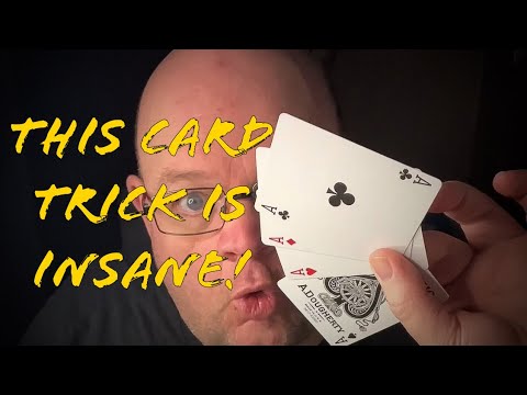Watch this CRAZY card trick and how the cards just vanished! # ...