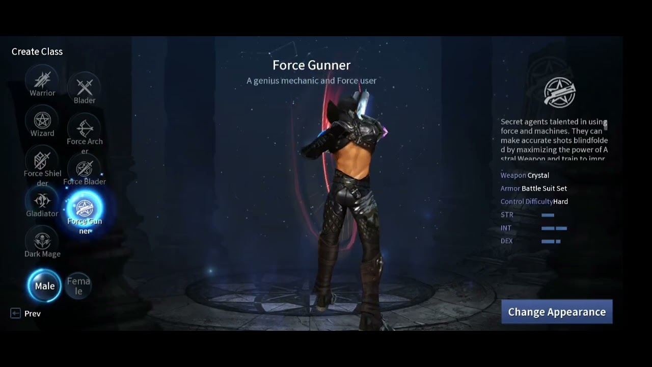 Cabal Mobile In-game Male and Female Characters - YouTube