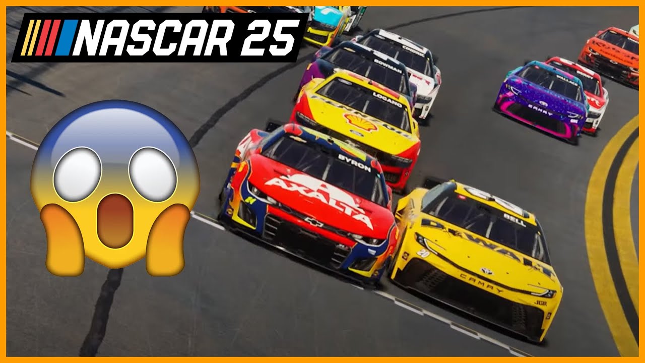 VOOR HET EERST NASCAR 25 SPELEN! | NASCAR 25 GAMEPLAY - YouTube