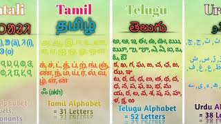 "All Countries Alphabets Chart | Vowels + Consonants Guide" ||