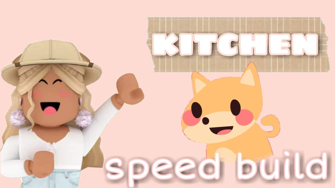 Designing Kitchen 😱🥺||Roblox Adopt me ️🤧(speed build) - YouTube