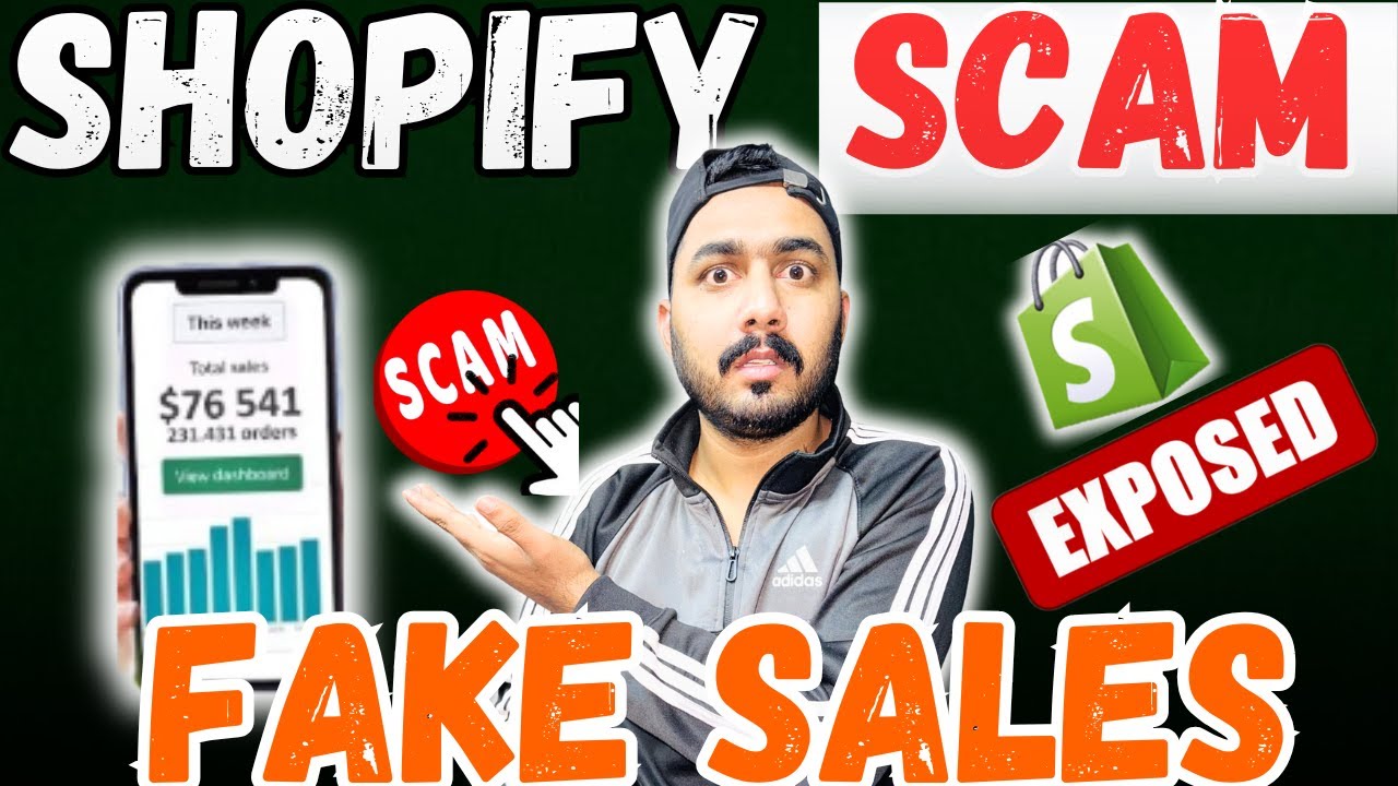 Shopify Fake Sales Scam EXPOSED | Protect Your Store NOW - YouTube