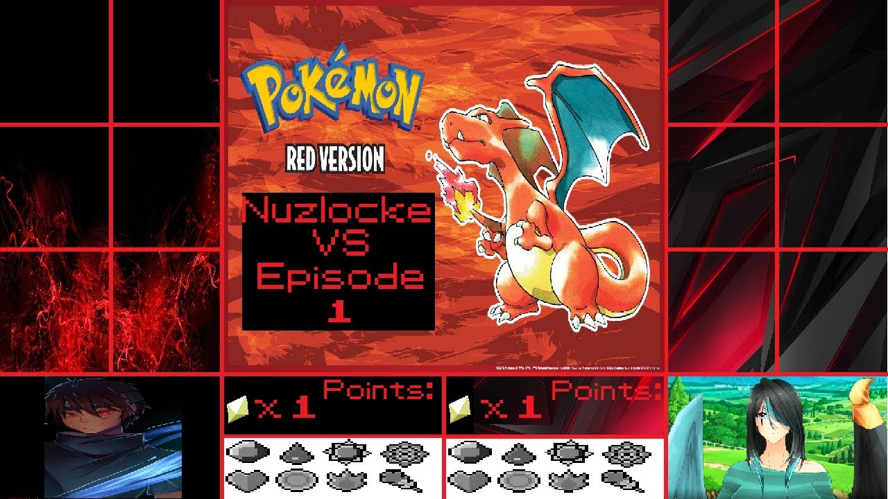 Red Vs Red!! Pokemon Red Nuzlocke VS EP 1 - YouTube