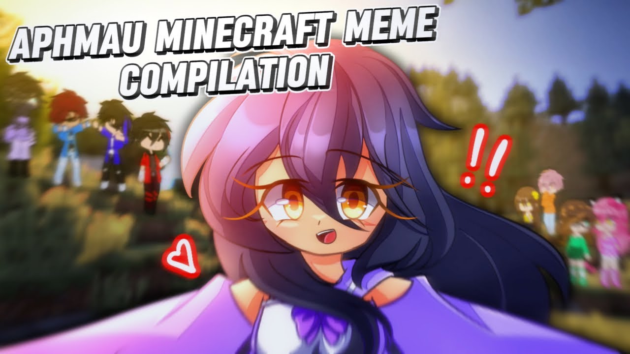 💗Aphmau Minecraft meme but compilation🌈🌟// Gacha story version made by ...