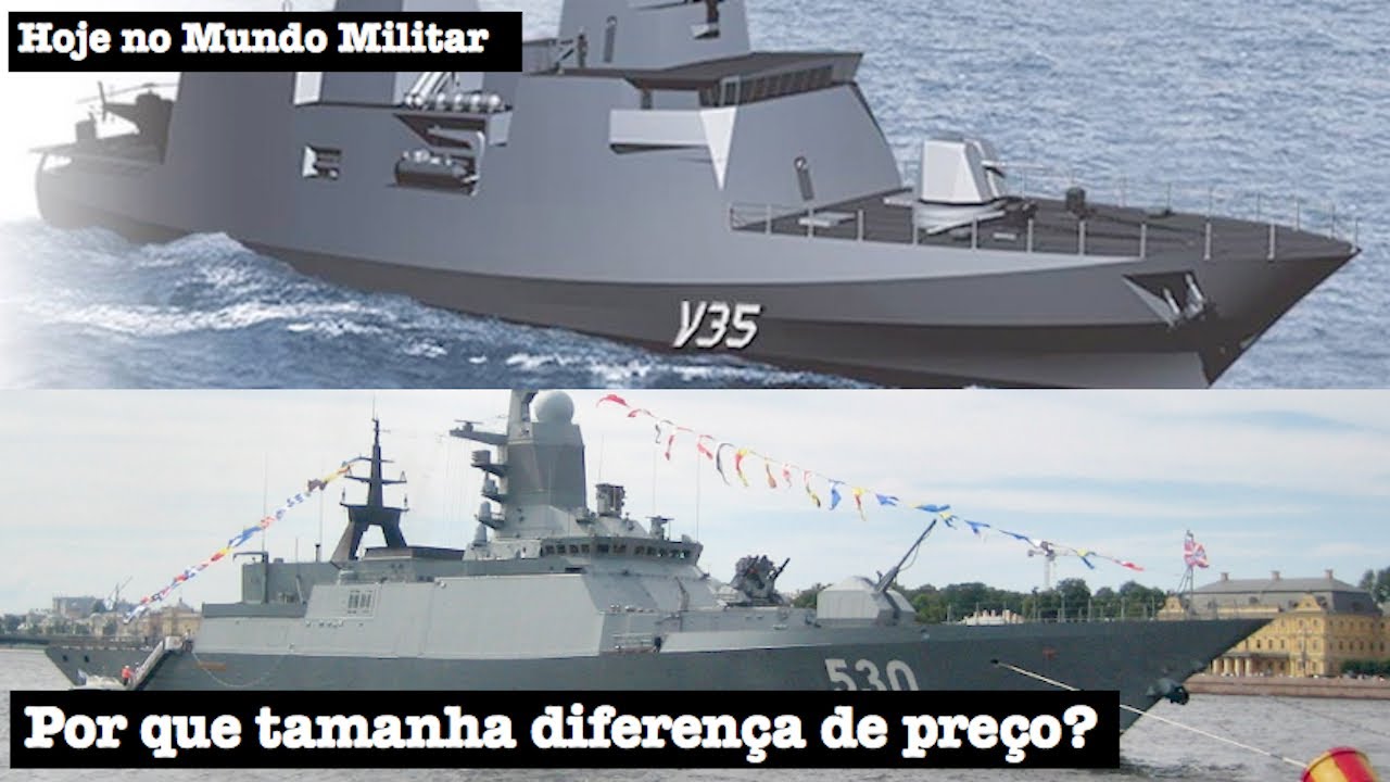 Por que a corveta Tamandaré é tão mais cara do que a corveta russa ...