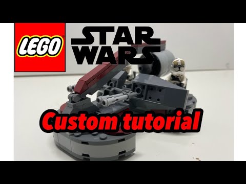 Lego Star Wars Custom Build Tutorial - YouTube