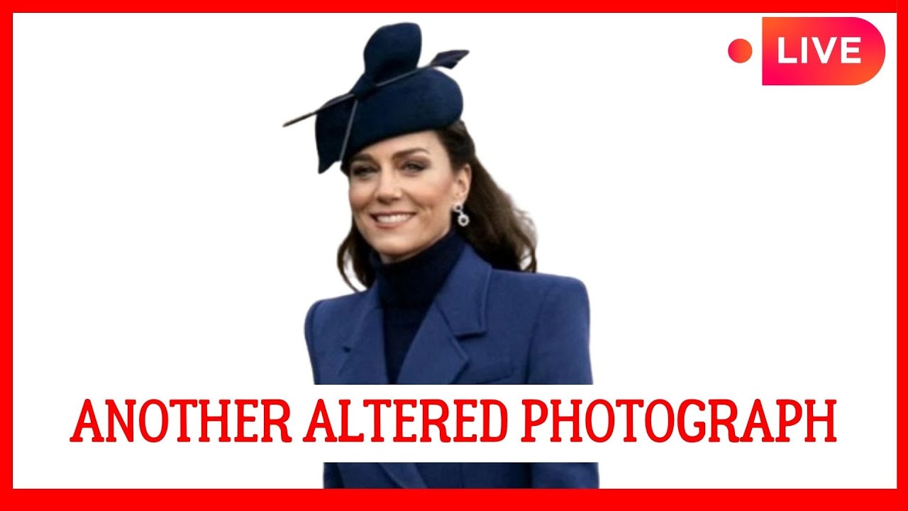 ROYALTY IN SHOCK! ANOTHER PHOTO ALTERED BY PRINCESS KATE - YouTube