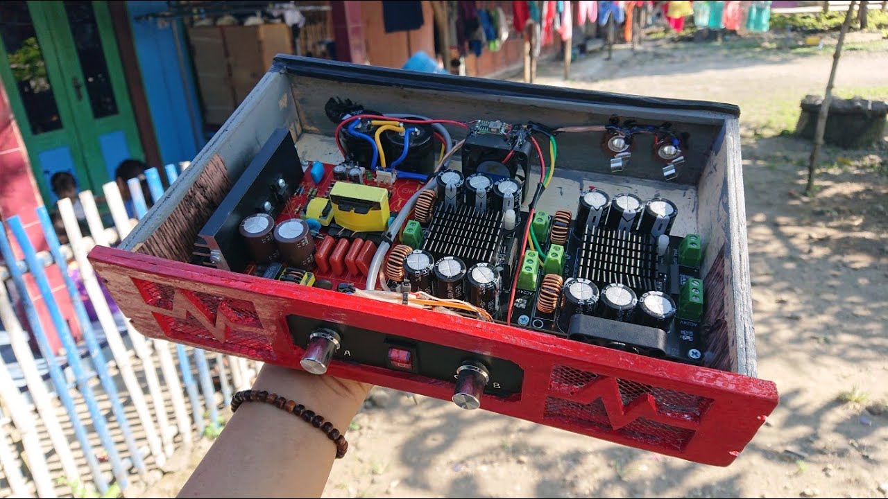 review power amplifier slim 840watt pakai class D serie apa?? - YouTube