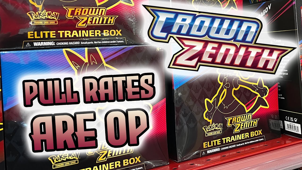 Crown Zenith Pull Rates Are Insane | Pokémon Card Hunt - YouTube