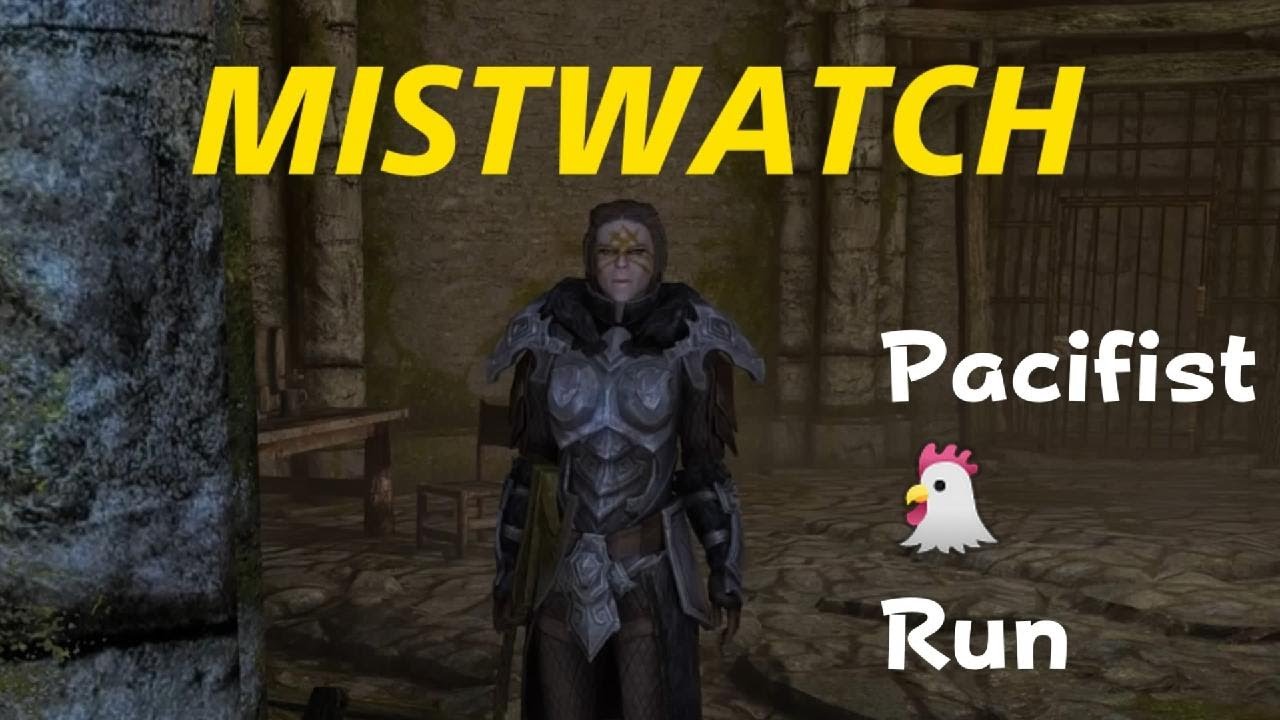 SKYRIM - MISTWATCH (Find Fjola) Pacifist Walkthrough - YouTube