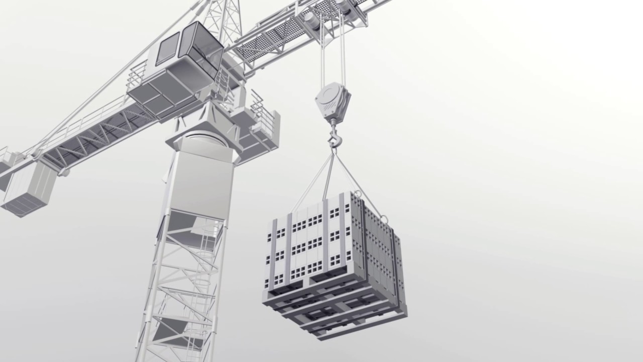 ABB soluzioni automazione tower crane e industrial crane - YouTube