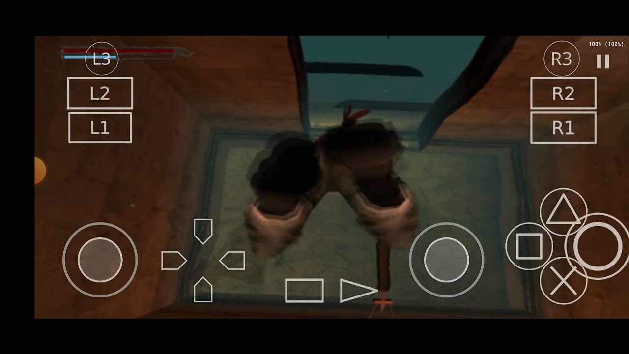 Lara Croft:tomb raider:Angel of darkness (PS2) android gameplay 7 ...